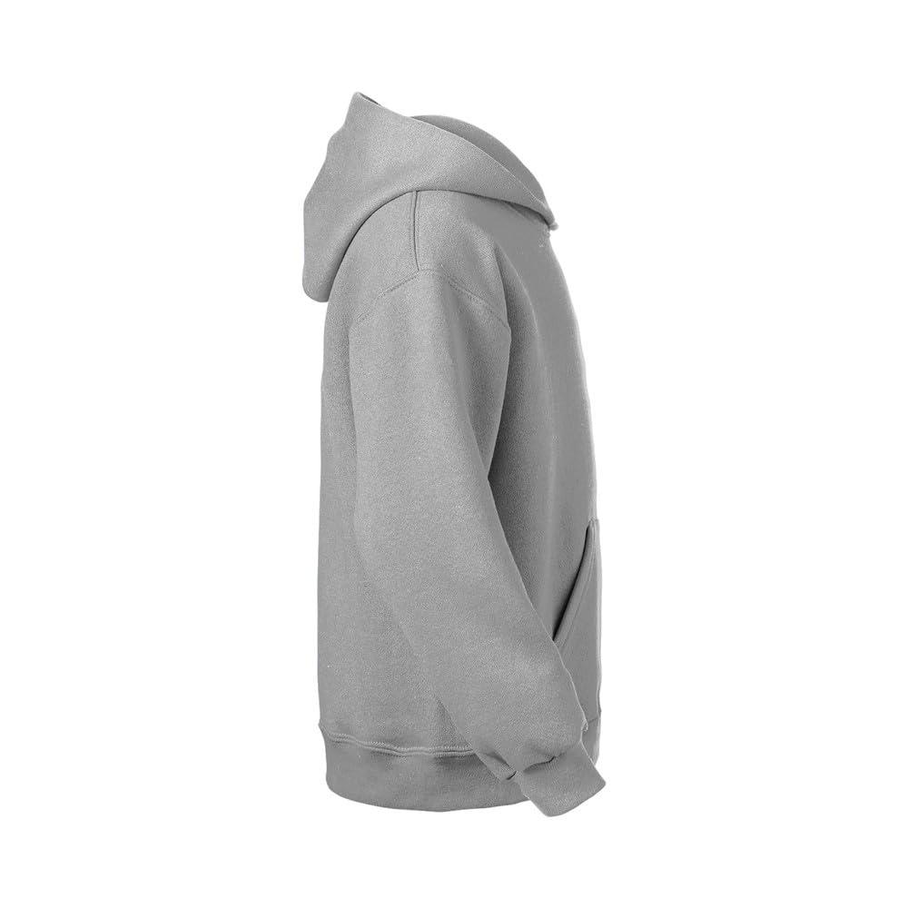 MJ Soffe Big Boys Basic Hooded Sweatshirt, Oxford, X-Large