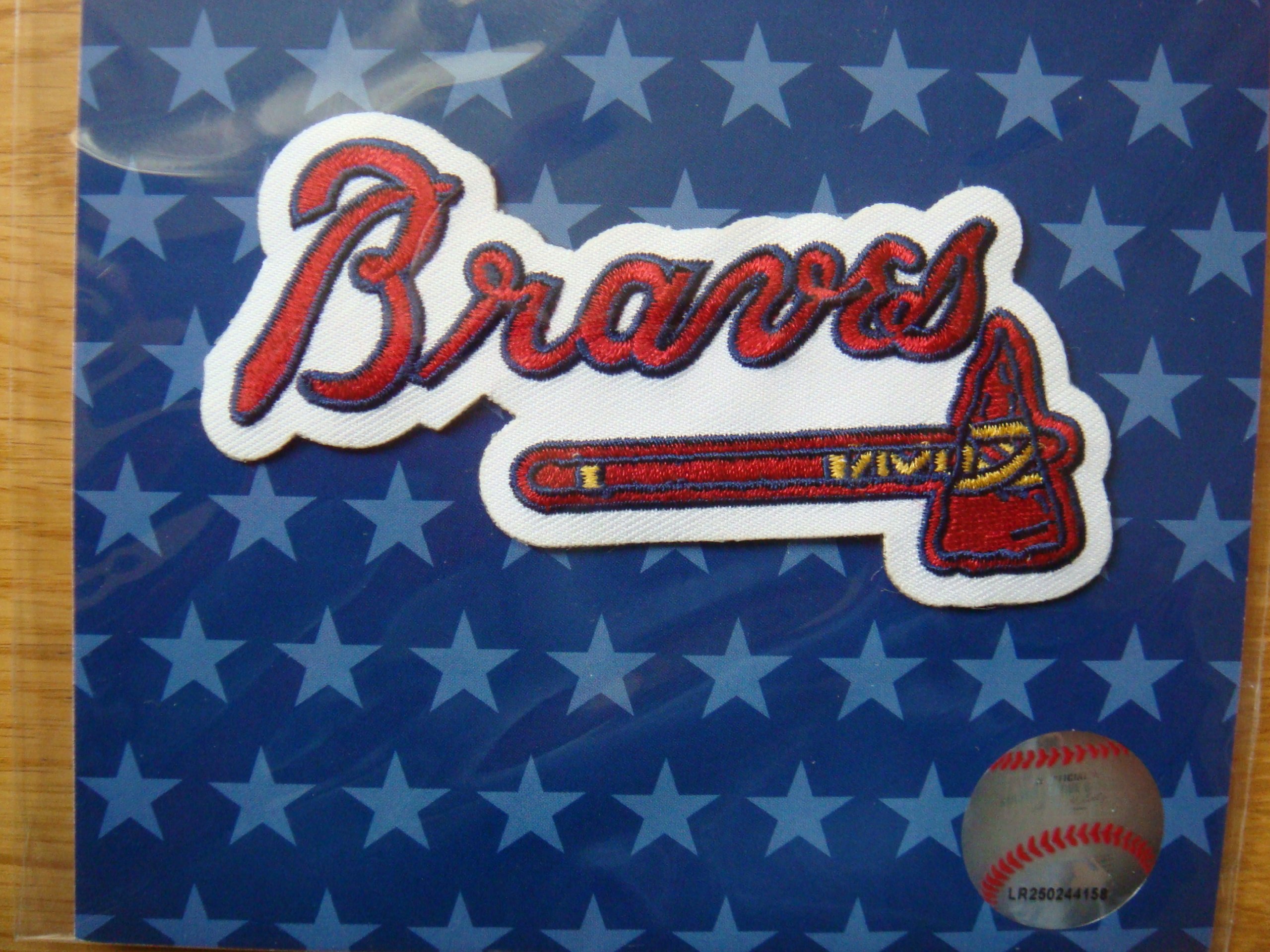 Football Fanatics Atlanta Braves Embroidered Emblem Patch – 4”