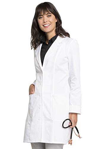 Cherokee Women's Fashion Whites 36 Inch Lab Coat, White, Small