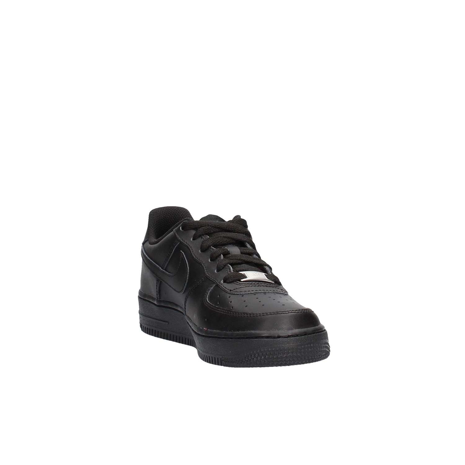 Nike Air Force 1 Big Kids Style Shoes 314192, Black/Black, 6