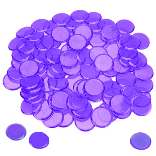100 Bingo Chip Markers - Choose Color