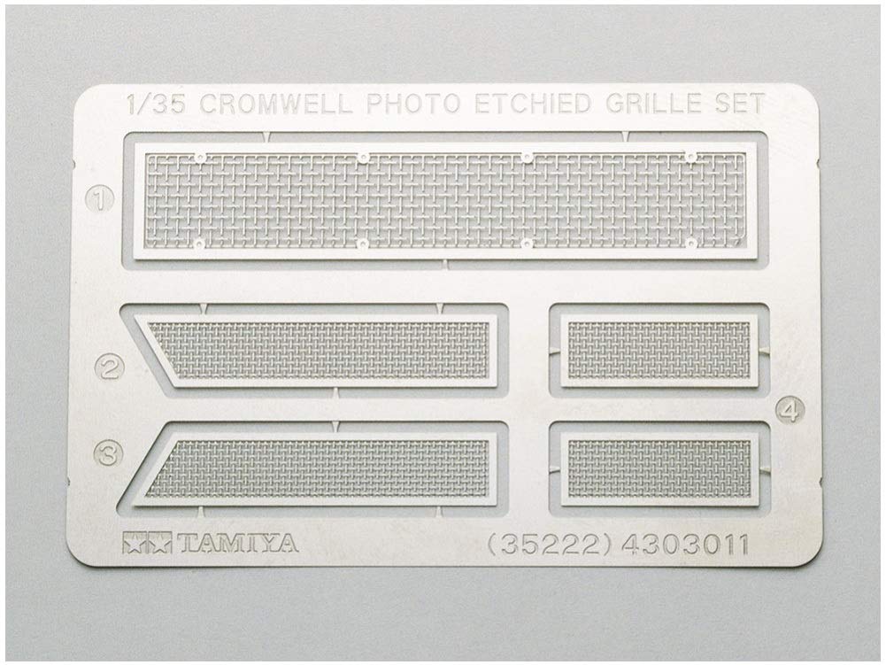 Tamiya 1/35 Cromwell Photo Etched Grille Model Kit : 35222