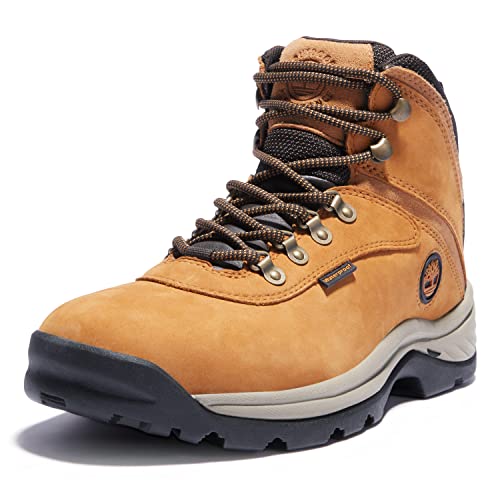 Timberland Men's White Ledge Mid Waterproof Hiking Boot, Wheat, 9.5