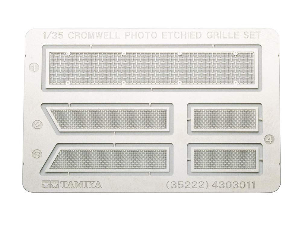 Tamiya 1/35 Cromwell Photo Etched Grille Model Kit : 35222