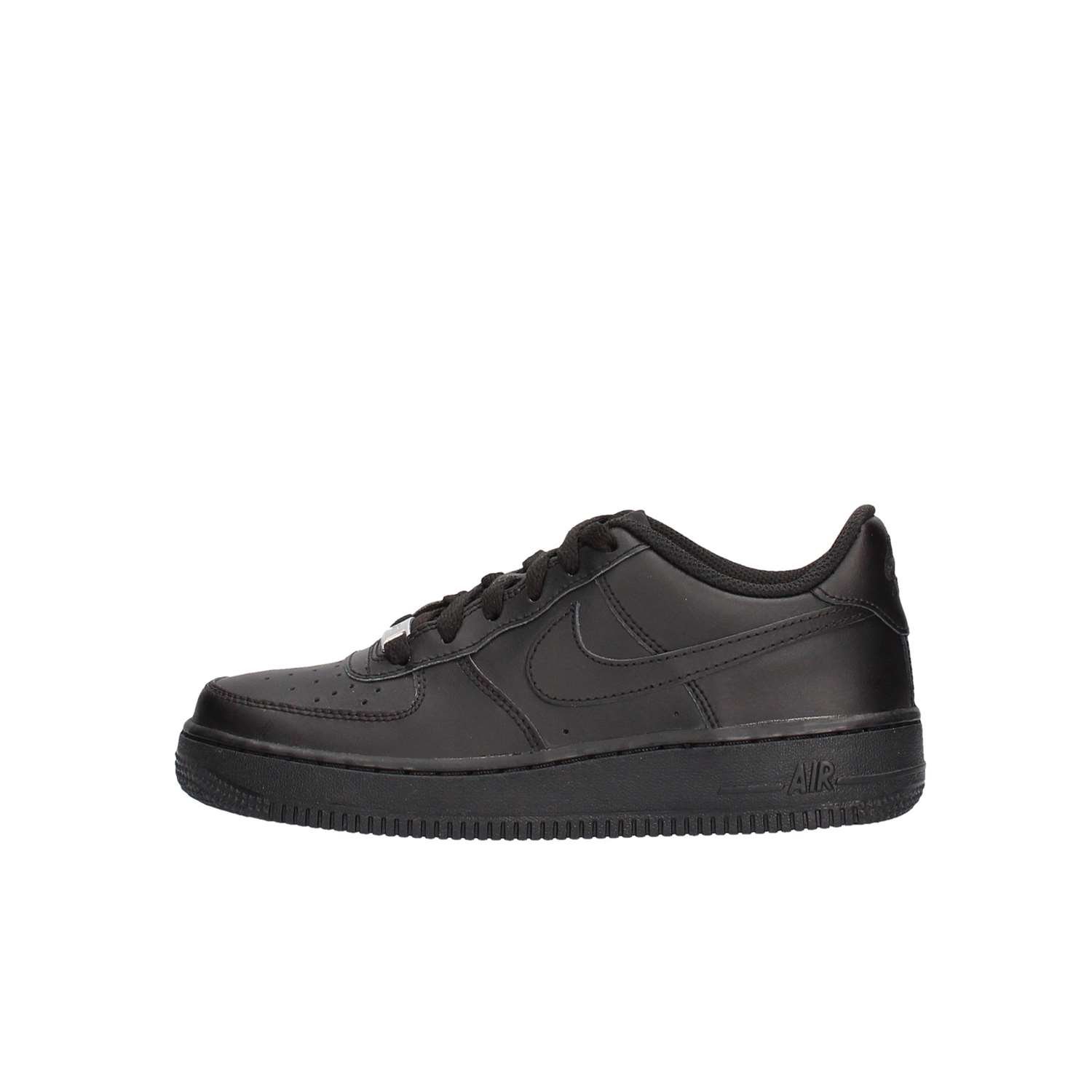Nike Air Force 1 Big Kids Style Shoes 314192, Black/Black, 6