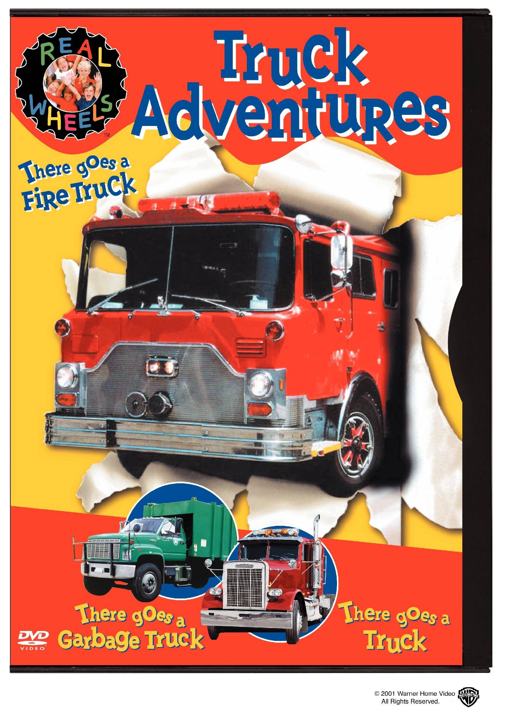 Real Wheels - Truck Adventures (There Goes a Truck/Fire Truck/Garbage Truck) [DVD]