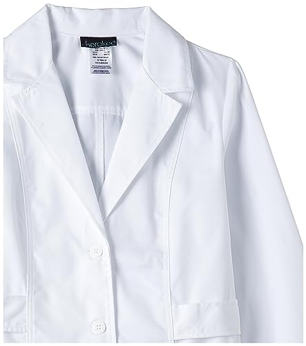 Cherokee Workwear womens Fashion White Lab Coat 30" Lab Coat Medical Scrubs Jacket, White, Small US