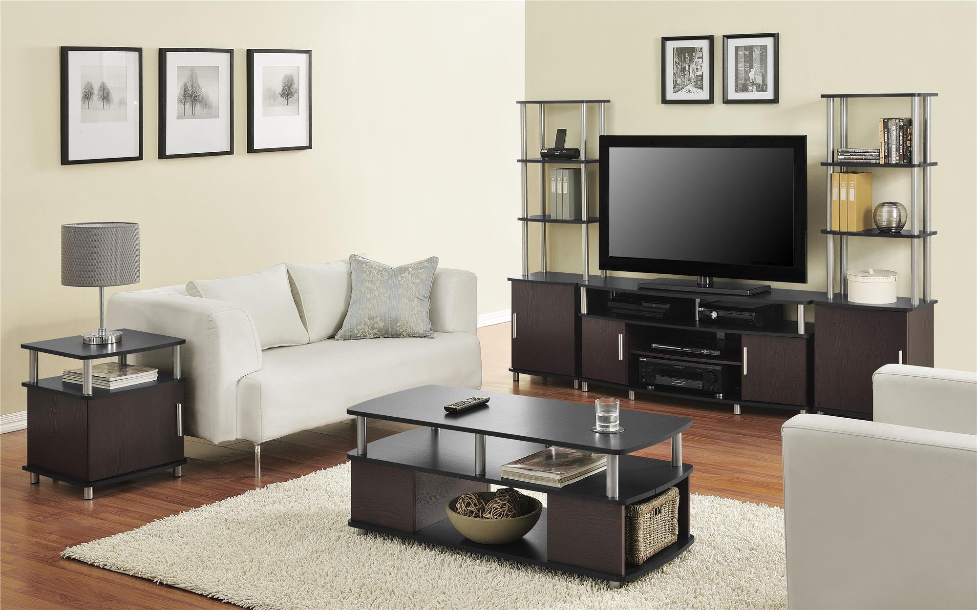 Ameriwood Home Carson TV Stand for TVs up to 50", Cherry