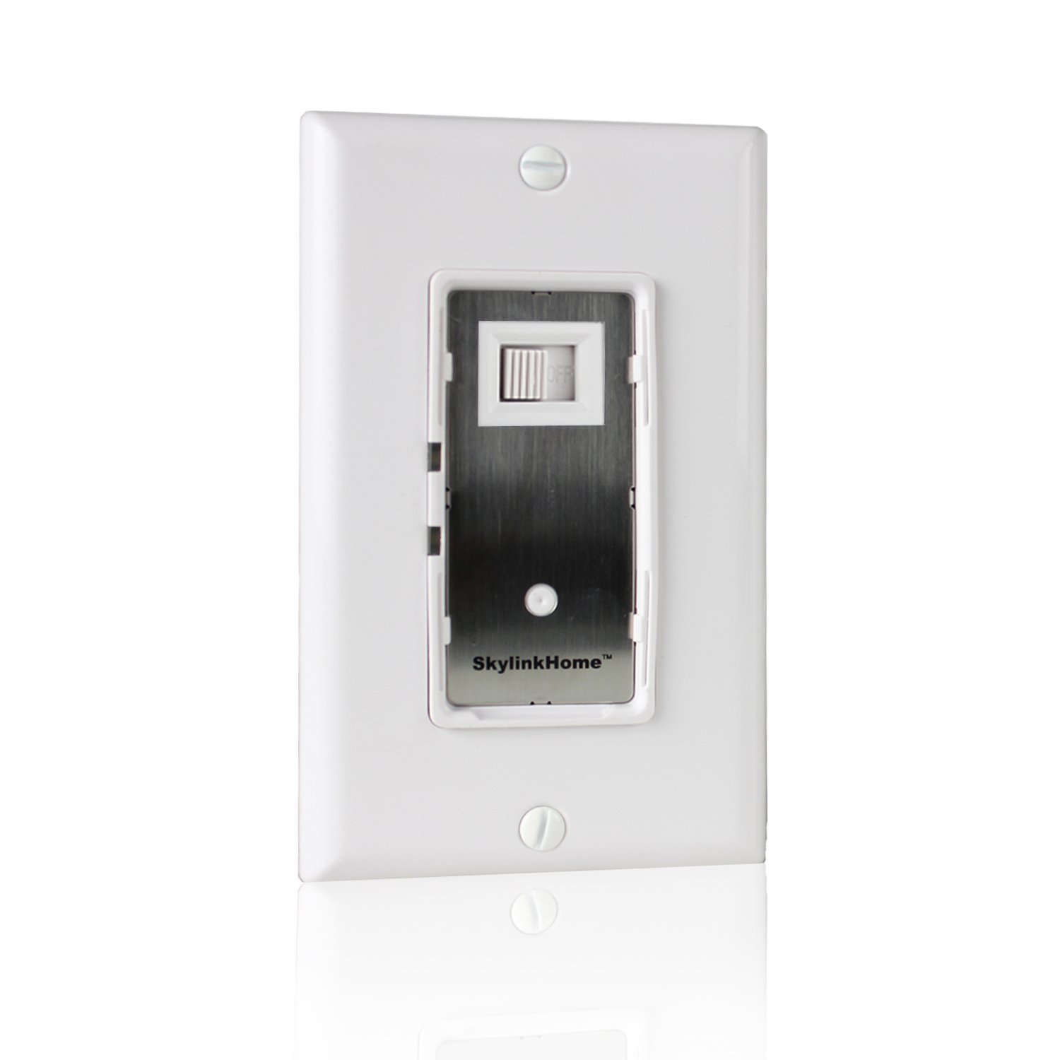 SK-7 Wireless DIY Easy to intall 3-Way Dimmable On Off Anywhere Lighting Home Control Dimmer Wall Switch Set, no neutral wire required.