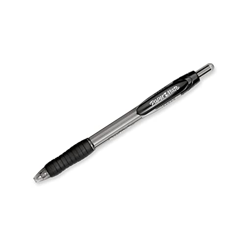 Paper Mate Profile RT Retractable Ballpoint Pen, Bold Point, 1.4mm, Black Ink, 2 Packs of 3 Pens