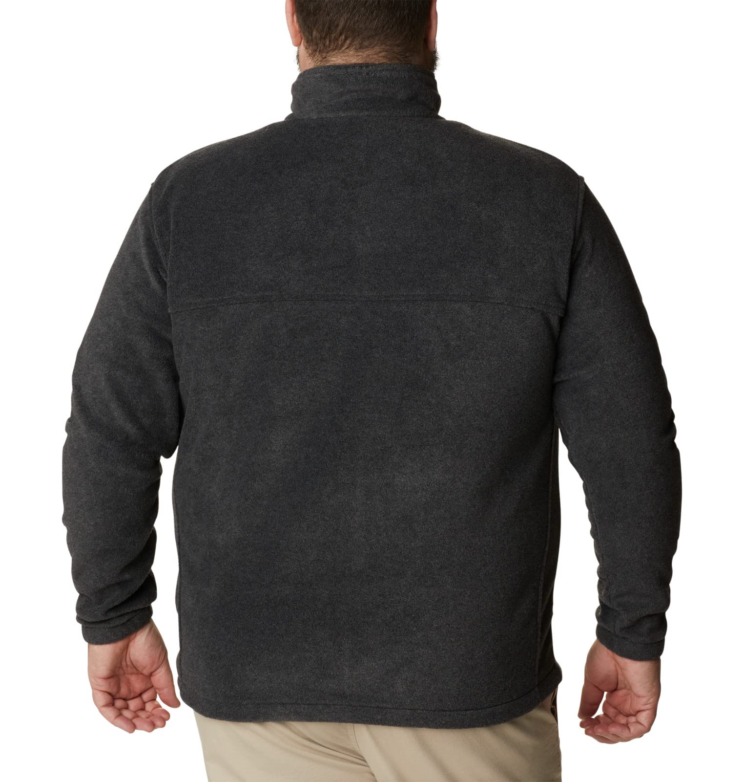 Columbia Men's Big and Tall Steens Mountain 2.0 Full Zip Fleece Jacket, Charcoal Heather, 4X