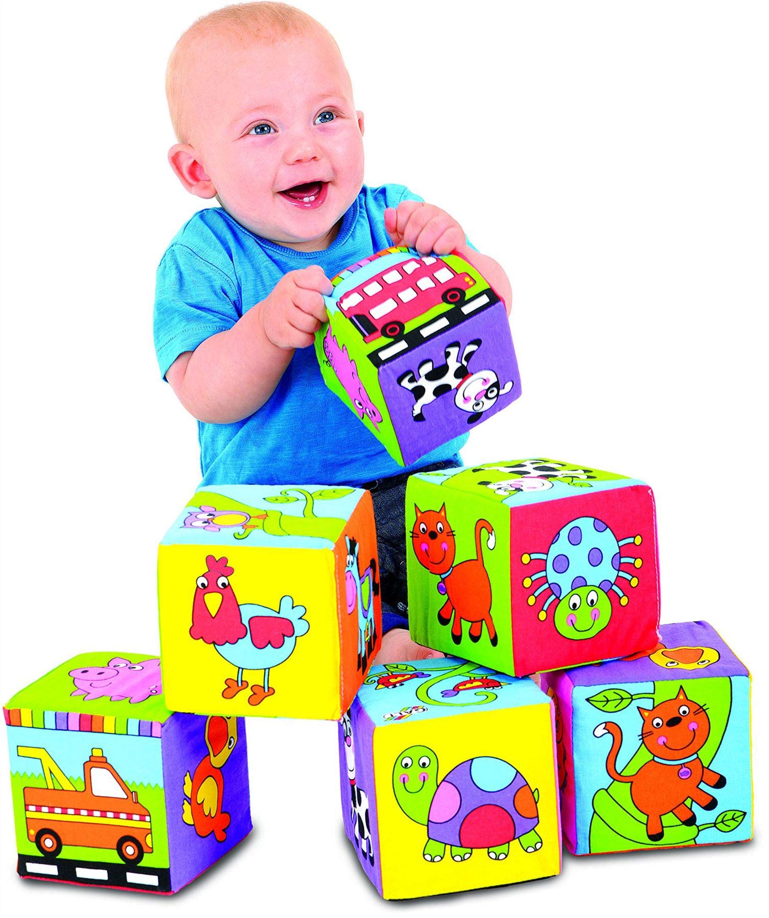 Galt Toys Soft Blocks (Set of 6)