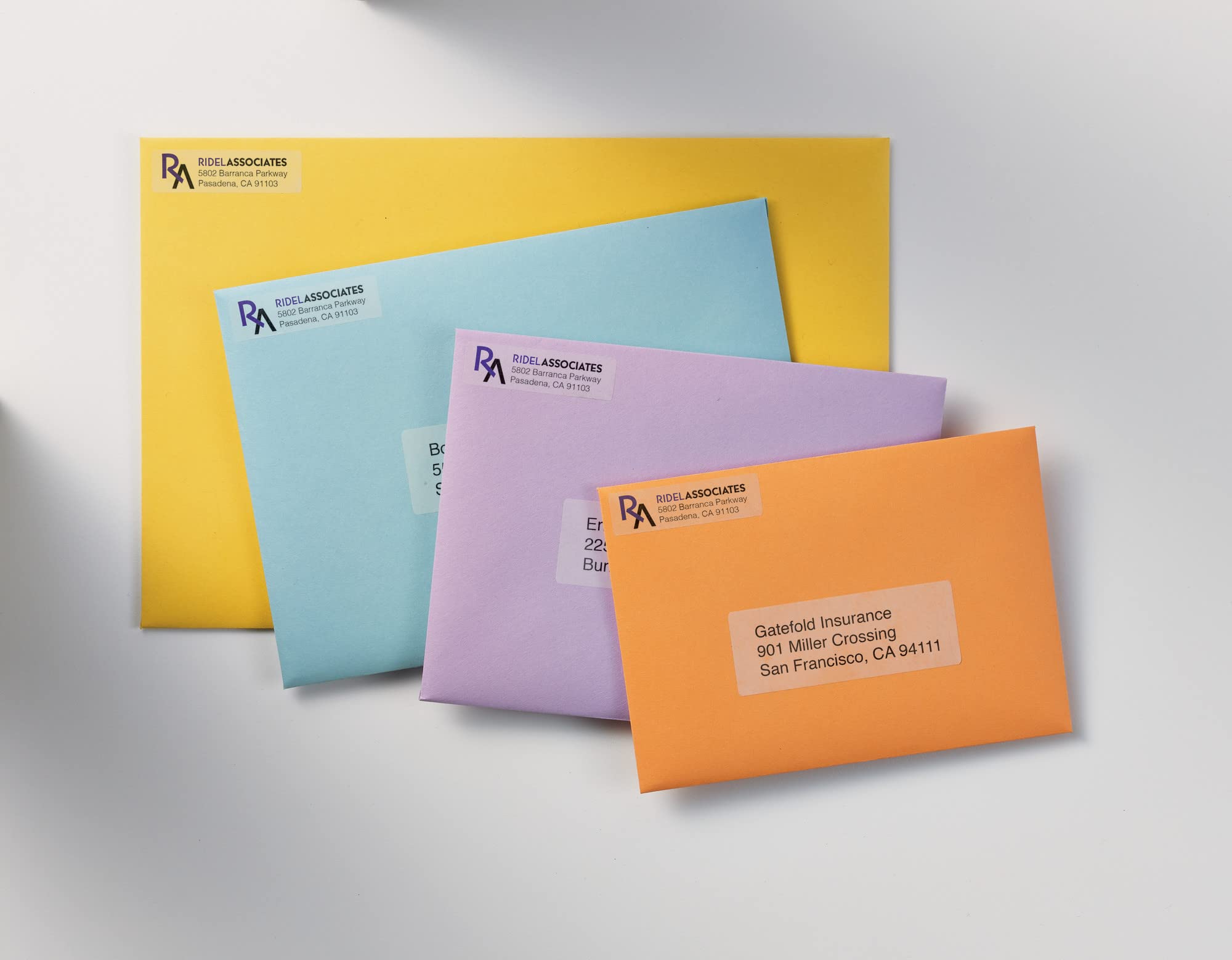 Avery Printable Return Address Labels with Sure Feed, 0.5" x 1.75", Matte Clear, 800 Blank Mailing Labels (18667)