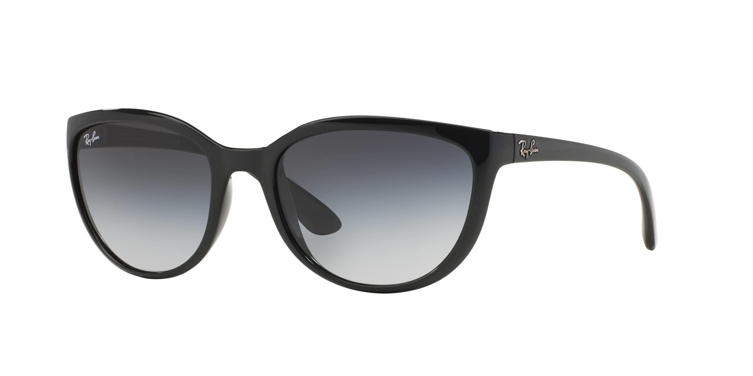 Ray-Ban Women's RB4167 Emma Cat-Eye Sunglasses, Black, 59 mm