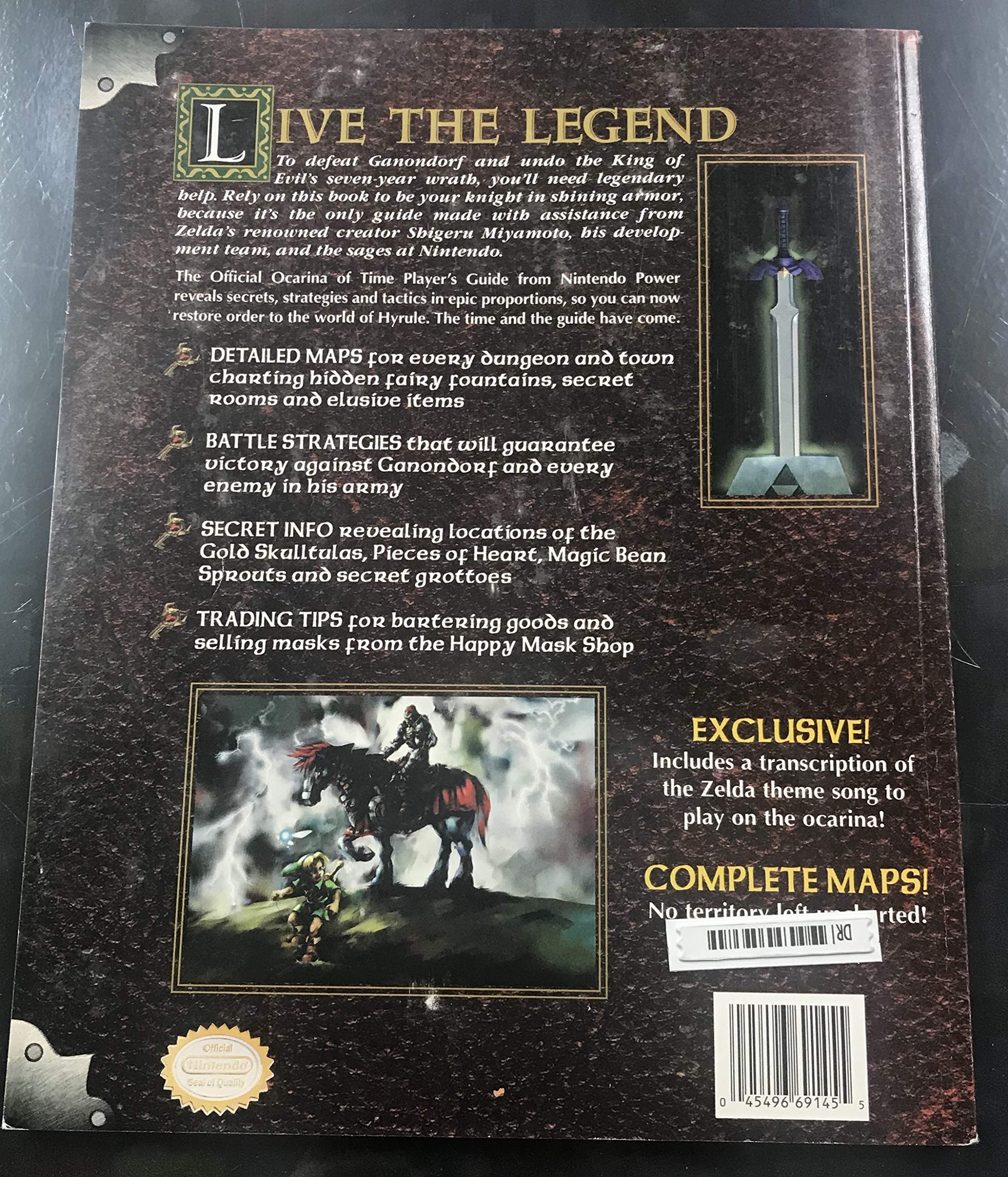 The Legend Of Zelda Ocarina Of Time Official Nintendo Player's Guide