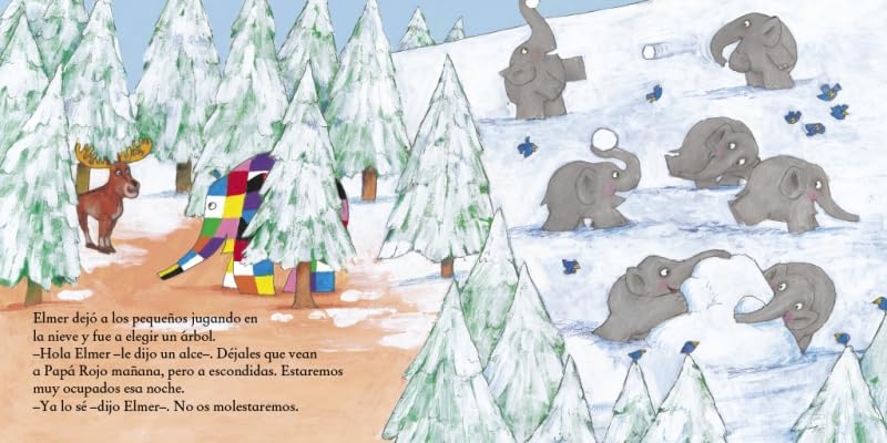 Elmer. Un cuento - Feliz Navidad, Elmer