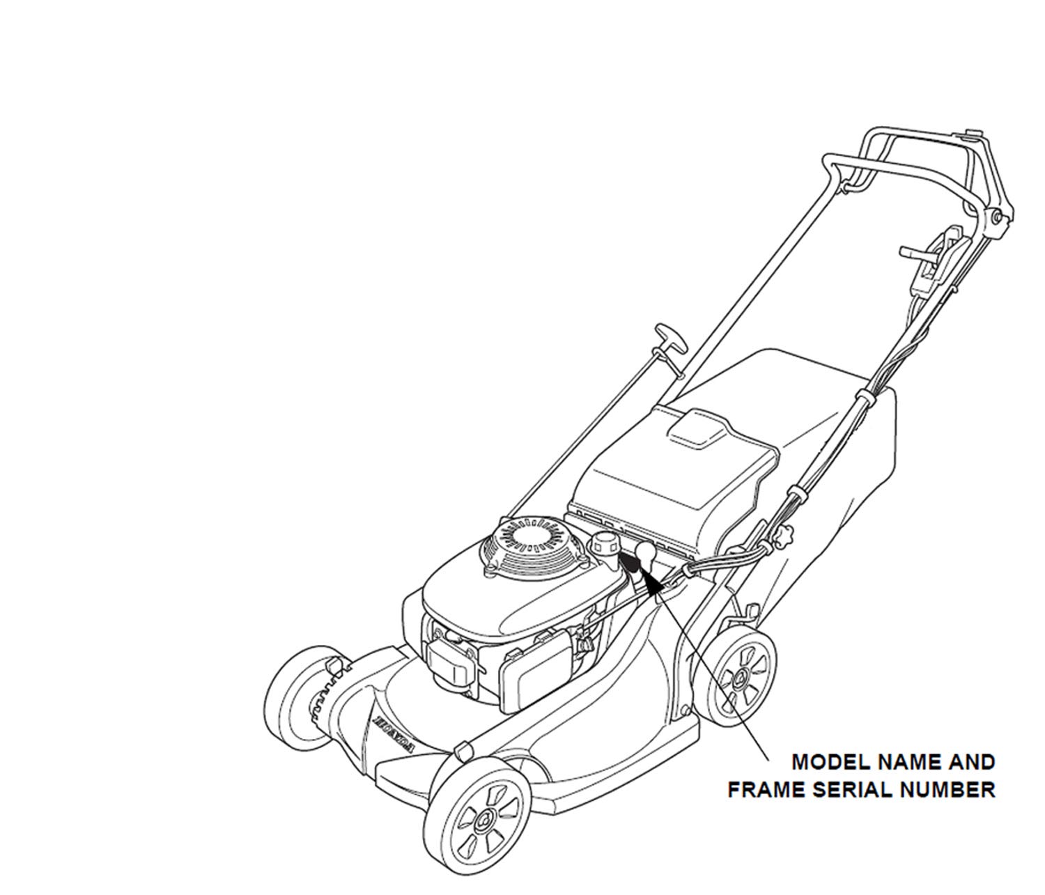 Genuine OEM Honda (HRN216VYA) (HRN216VYAA) Walk-Behind Lawn Mower Engines Throttle Cable