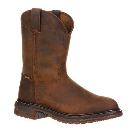ROCKY Original Ride Roper Western Boot, Trail Brown, Size 10(M)