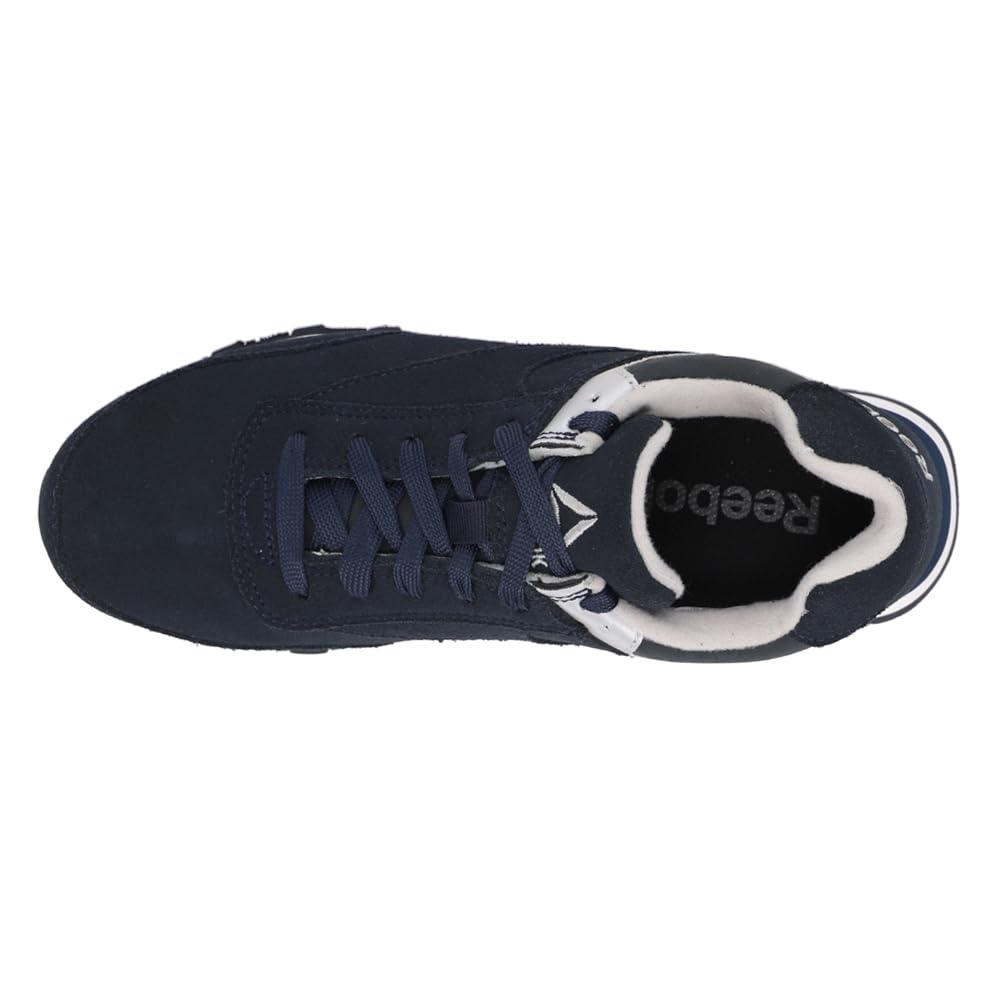 Reebok mens Leelap Work Safety Toe Industrial Construction Shoe, Navy Blue, 6 Wide US