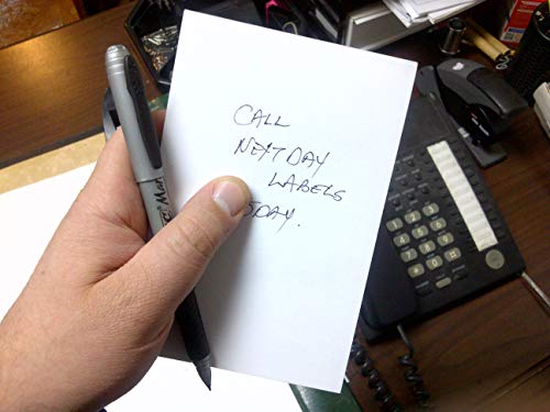 Next Day Labels Memo Pads - Note Pads - Scratch Pads - Writing pads - 10 Pads with 50 sheets in Each Pad (4 x 6 inches)