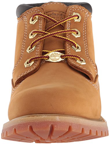 Timberland Women's Nellie Double Waterproof Ankle Boot,Wheat Yellow,7 W US