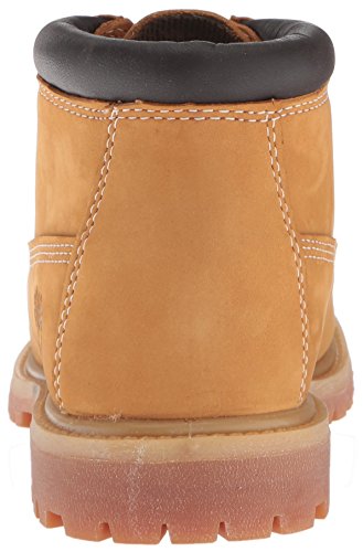 Timberland Women's Nellie Double Waterproof Ankle Boot,Wheat Yellow,7 W US