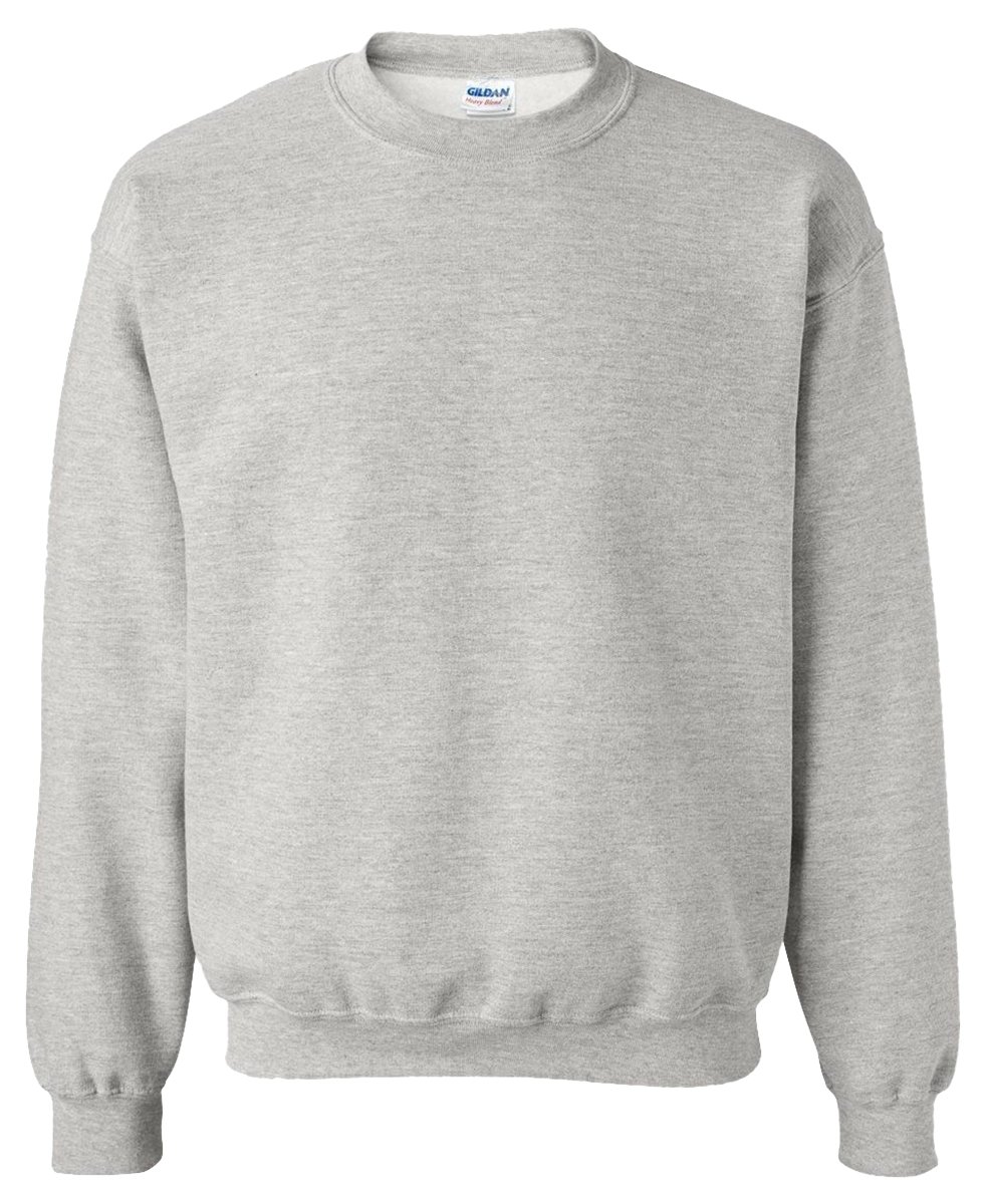 Gildan Men's Heavy Blend Crewneck Sweatshirt - Small - Ash