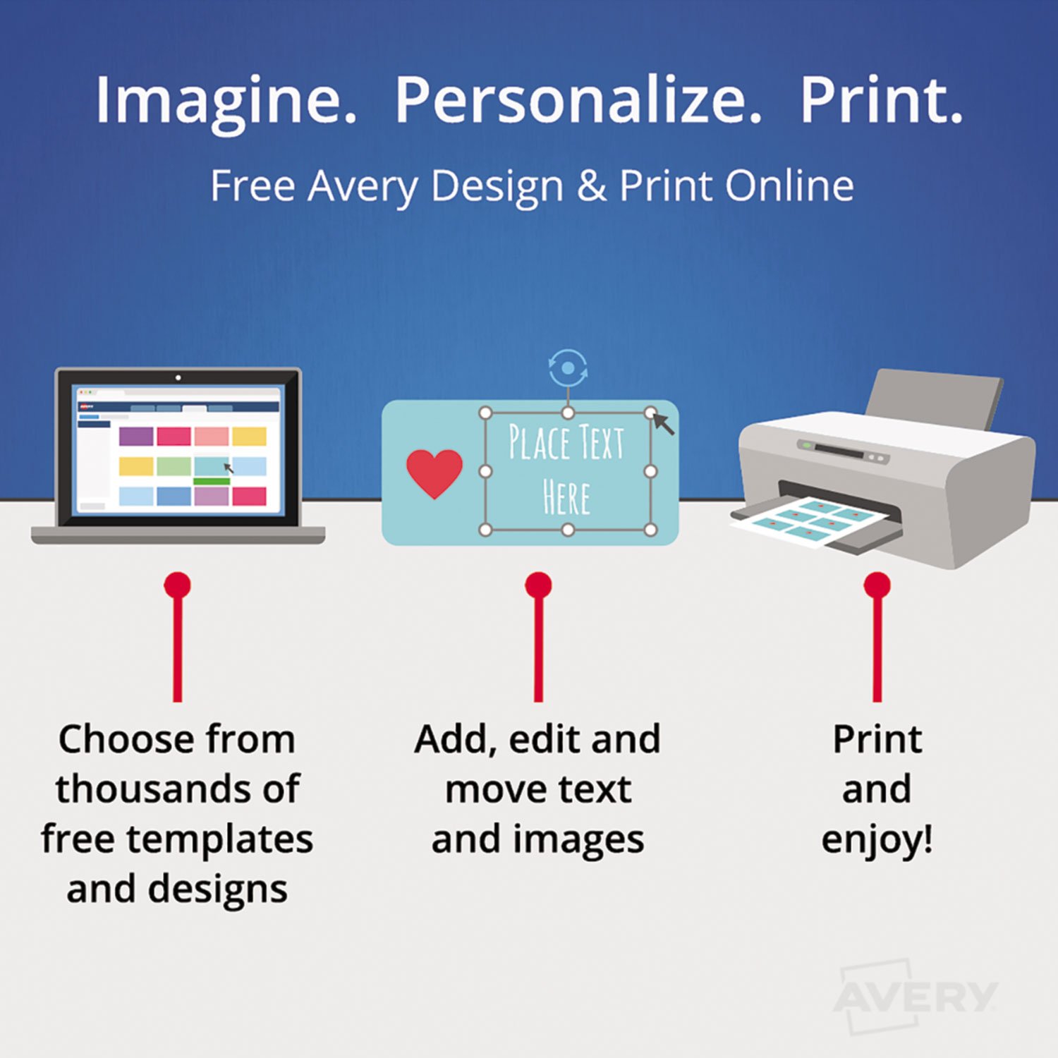 Avery 5262 Easy Peel Mailing Address Labels, Laser, 1-1/3 x 4, White, 350/Pack
