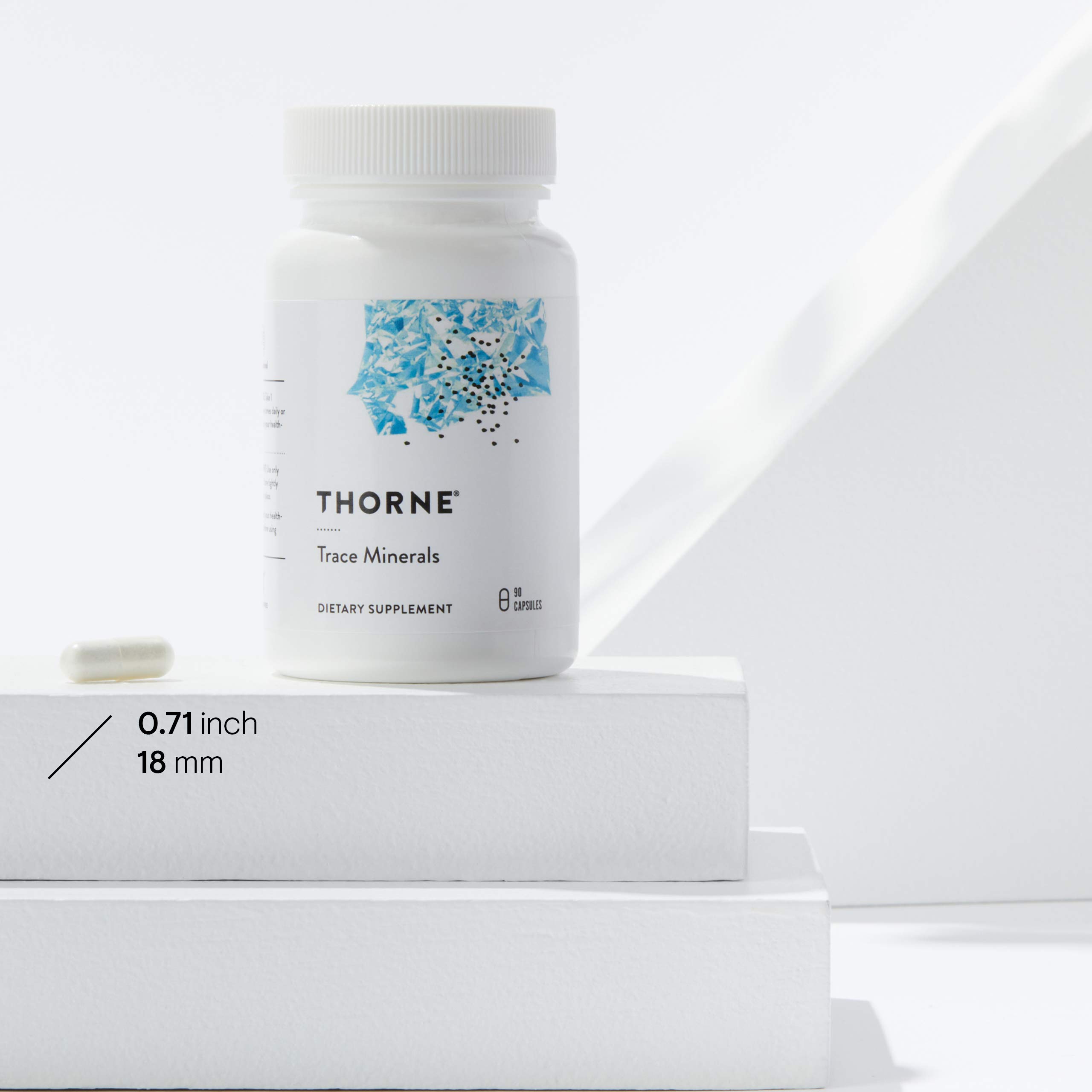 THORNE Trace Minerals - Dietary Supplement with Zinc, Boron & Selenium - Chelated Forms - Comprehensive Formula - 90 Capsules
