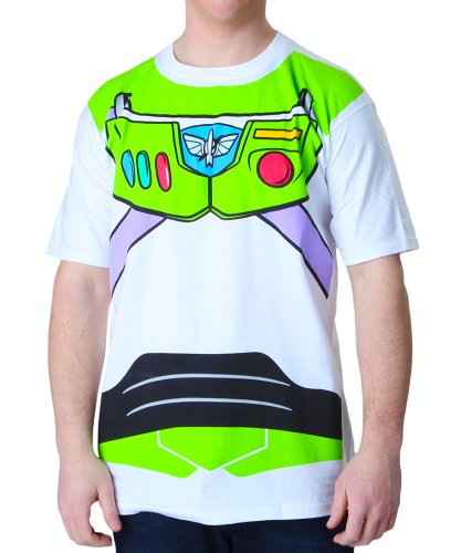 Toy Story Men's Buzz Lightyear Costume T-Shirt - L