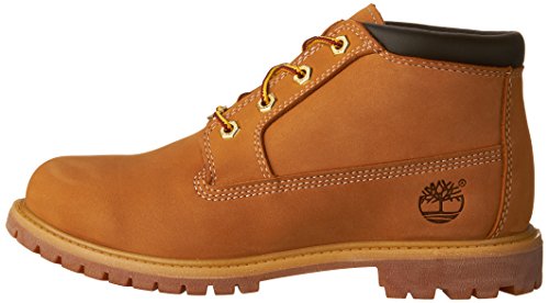 Timberland Women's Nellie Double Waterproof Ankle Boot,Wheat Yellow,7 W US