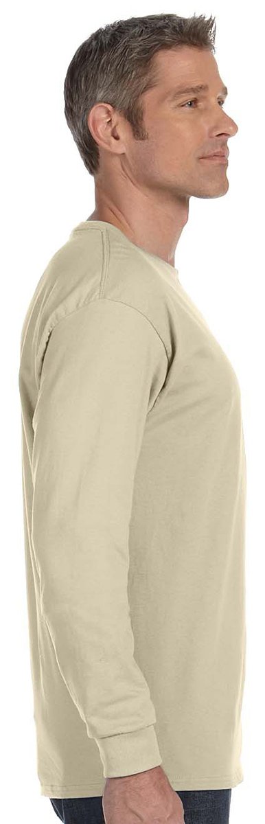 Hanes TAGLESS 6.1 Long Sleeve T-Shirt