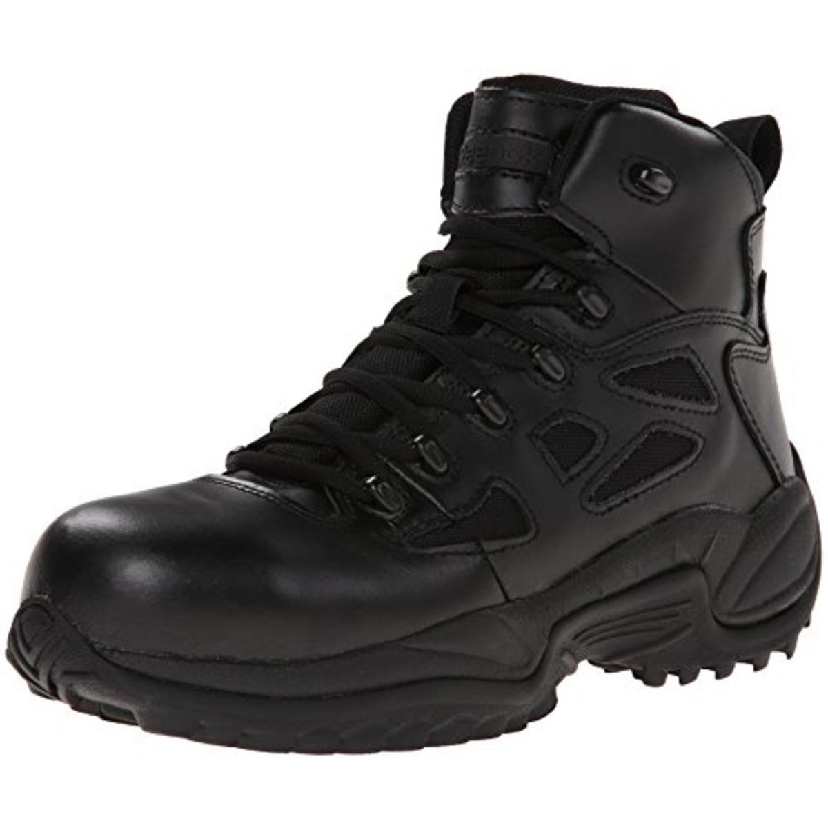 Reebok Work Men's Rapid Response RB RB8674-M Military & Tactical, Black, 10 M US