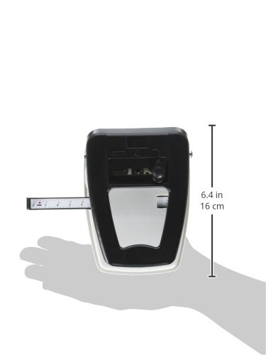 SICURIX 3-in-1 ID Card Punch 5"x6"x4" 18 Sheet Capacity BLACK (80200)
