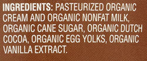Straus Family Creamery, Organic Dutch Chocolate Ice Cream, 1 16 oz (Frozen)