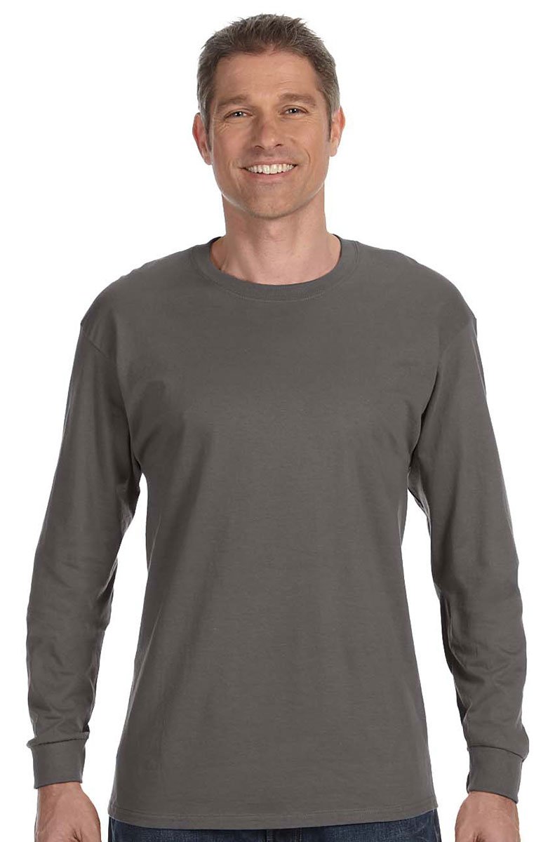 Hanes TAGLESS 6.1 Long Sleeve T-Shirt