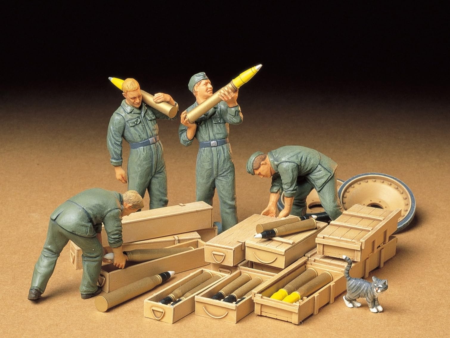 Tamiya Models German Tank Loading Crew Set