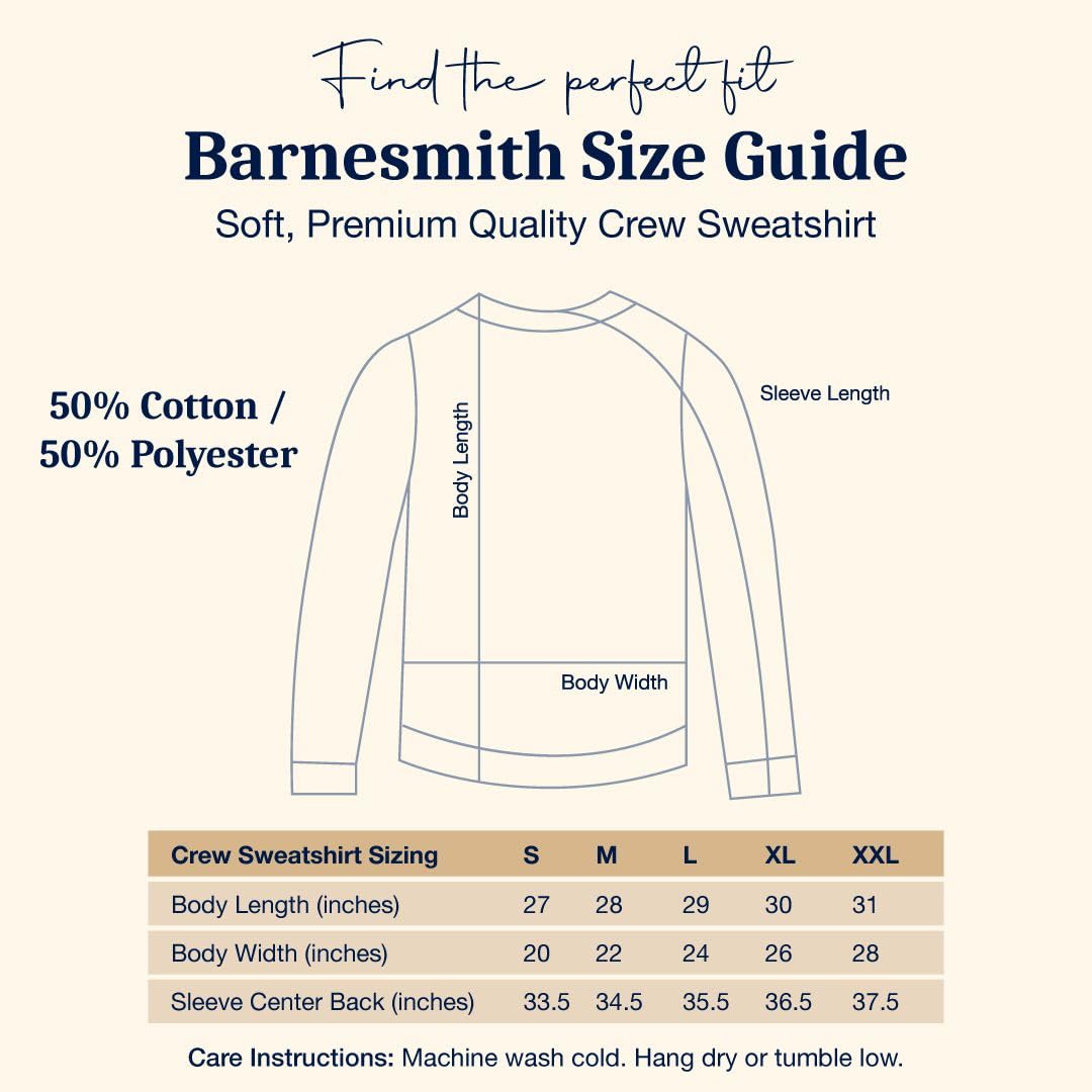 Barnesmith New York University NYU Violets Adult Unisex Crewneck Sweatshirt, Heritage, Violet, X-Large