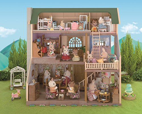 Epoch Sylvanian Families Sylvanian Family Green Hill House ha-35
