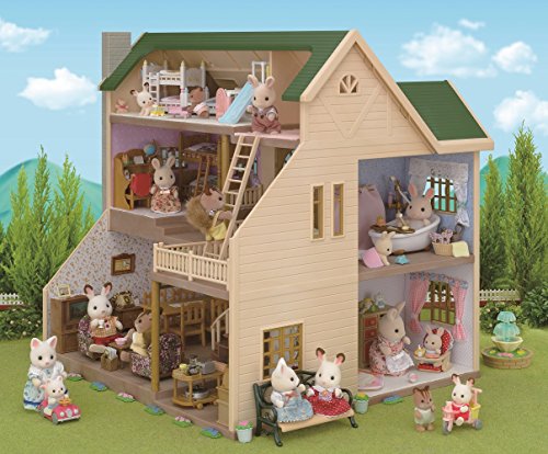 Epoch Sylvanian Families Sylvanian Family Green Hill House ha-35