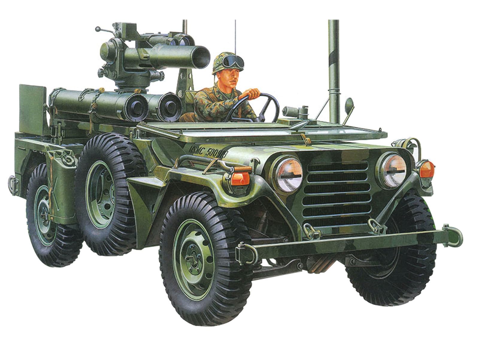 Tamiya 1/35 US M151A2 W/Tow Missile Launcher