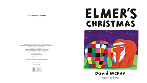 Elmer's Christmas (Elmer Picture Books)