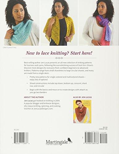 Sock-Yarn Shawls II: 16 Patterns for Lace Knitting