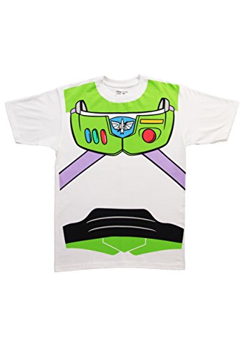 Toy Story Men's Buzz Lightyear Costume T-Shirt - L