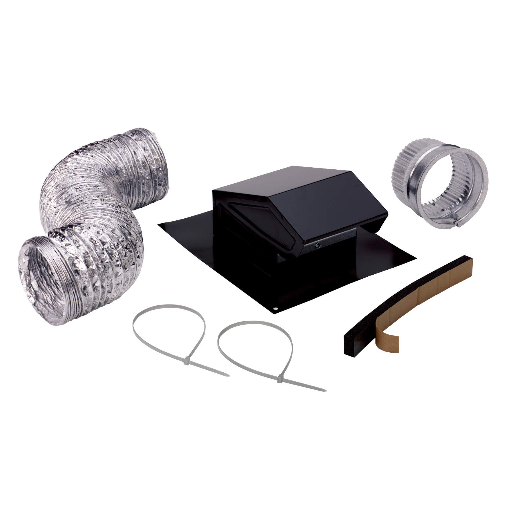 Broan-NuTone RVK1A Roof Vent Kit, Black