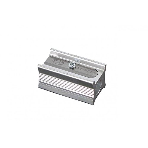 Kum 104.06.01 Magnesium Alloy 1-Hole Steel Blade Long Point Pencil Sharpeners