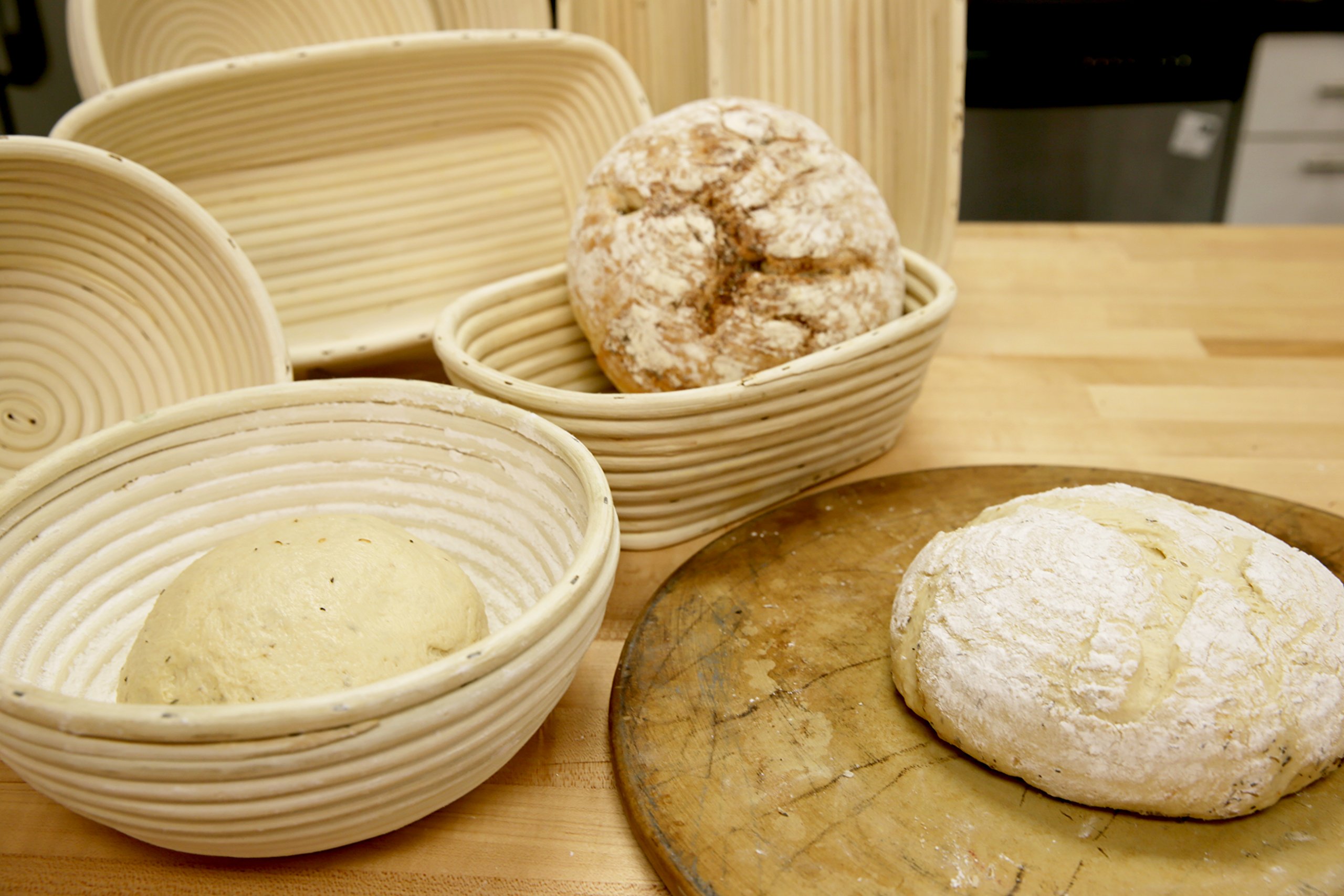 Frieling Proofing Basket, Brotform Bread Rising Banneton and Serving Basket, Rectangle, 12-Inch by 5.5-Inch