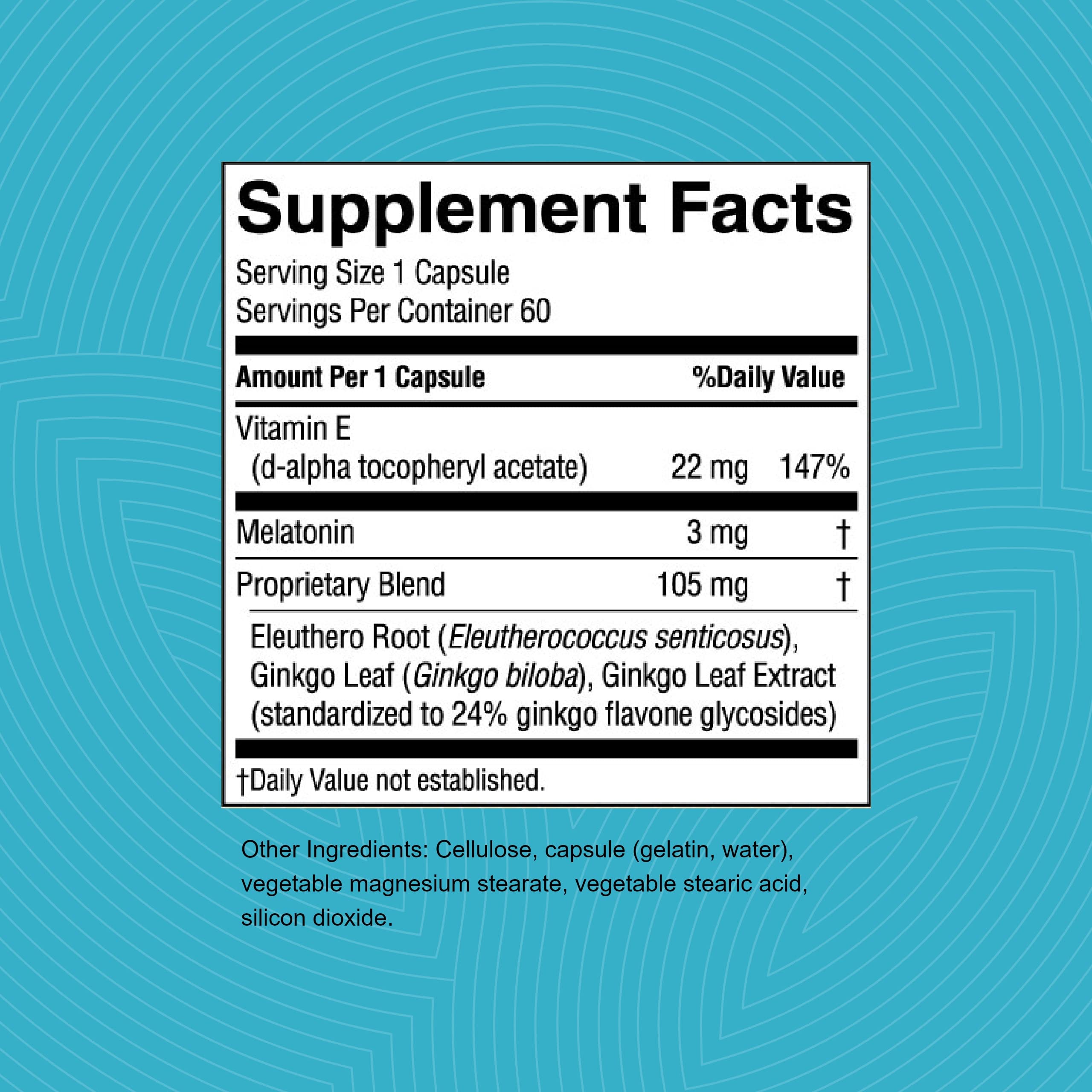 Nature's Sunshine Melatonin Extra 3mg, 60 Capsules | Melatonin Capsules to Encourage Restful Sleep and Help Fight Jet Lag by Promoting the Body's Natural Sleep Rhythm