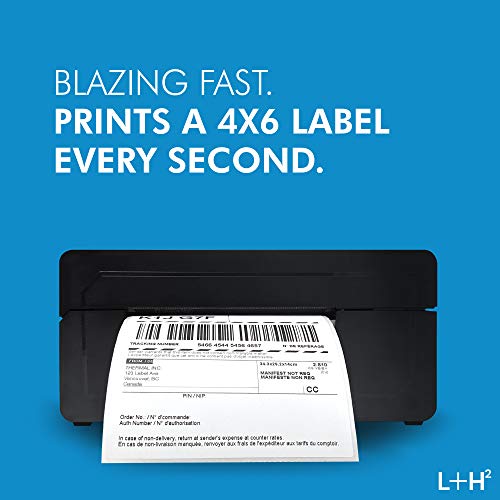 Direct Thermal Label Printer for 4x6 Shipping Label Printerā Commercial Grade Label Maker - Works with Amazon FBA Stallion Etsy Shopify