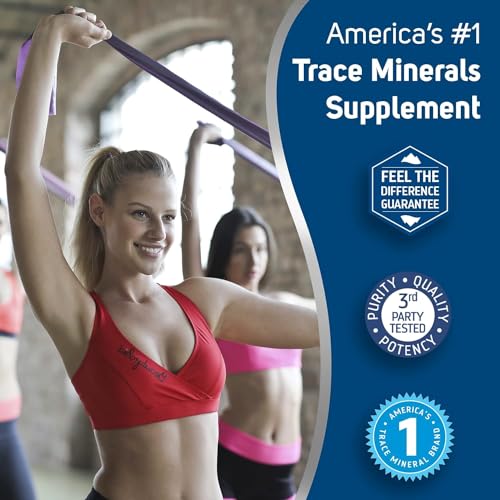 Trace Minerals Ionic Iron 22 mg - Dietary Supplement to Support Immune System Health & Energy - Liquid Ionic Trace Mineral Supplement with Ferrous Sulfate - 1.9 fl oz (About 46 Servings)